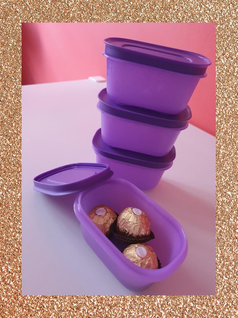 Tupperware Chill-Freeze Containers (170ml/450ml / 1.1l), Furniture ...