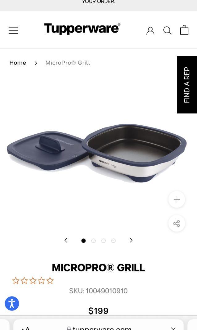 Tupperware Micropro Grill, Furniture & Home Living, Kitchenware ...