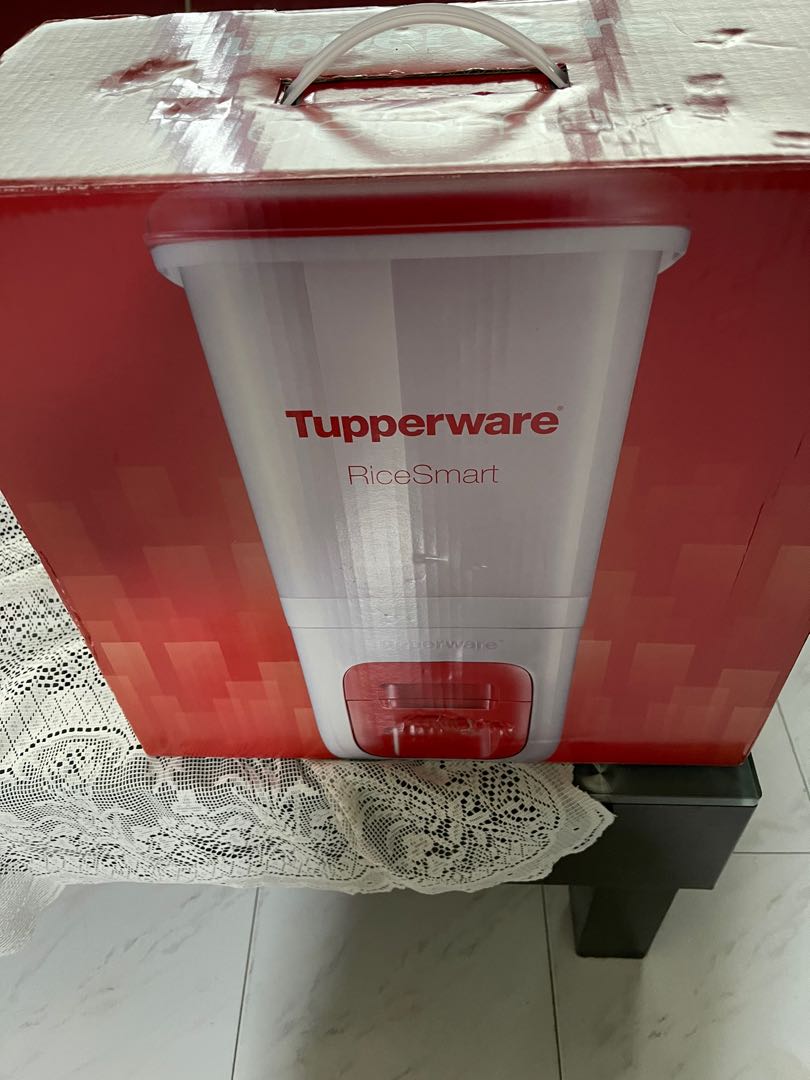 Tupperware Rice dispenser, Furniture & Home Living, Home Improvement ...
