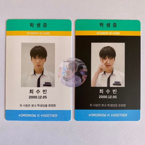 txt soobin tdc magic id card set, Hobbies & Toys, Memorabilia ...