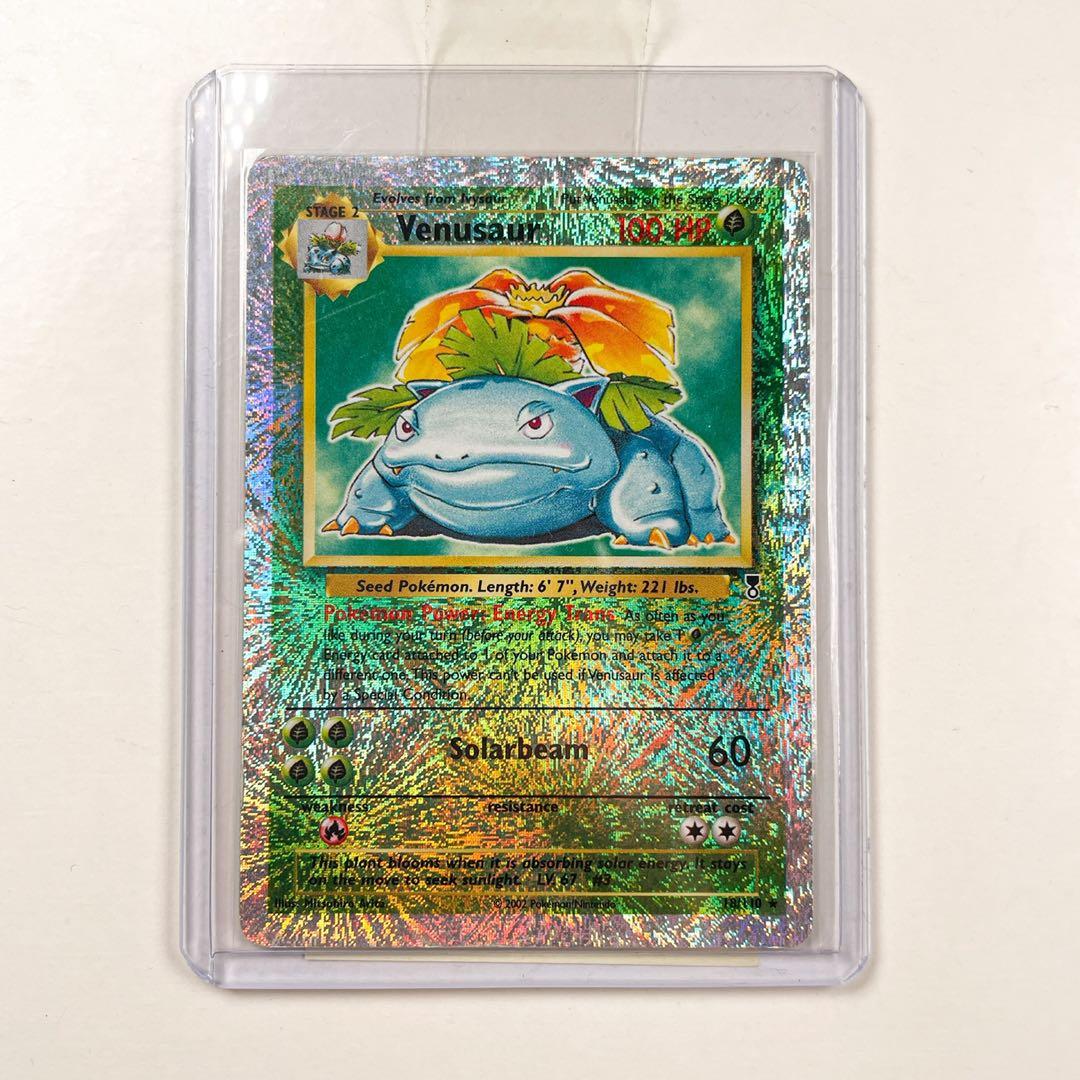 Venusaur Reverse Holo 18/110 Legendary Collection 2002, Hobbies & Toys ...