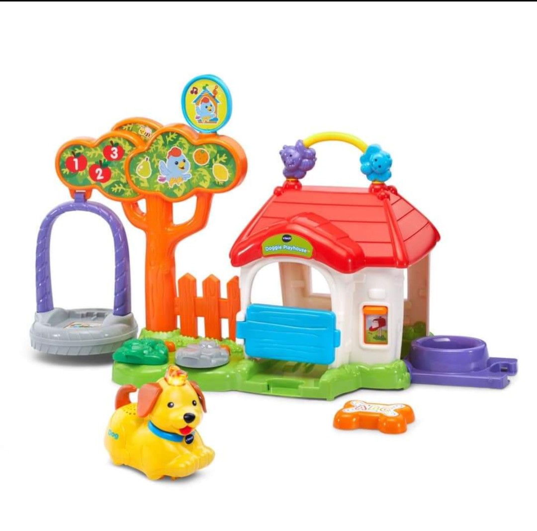 Vtech Go Go Smart Animals Doggie Playhouse, Babies & Kids, Infant ...