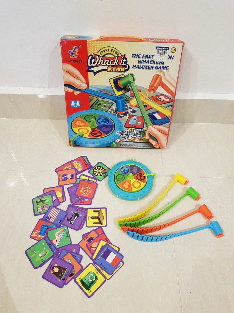Whack It activate game, Hobbies & Toys, Toys & Games on Carousell