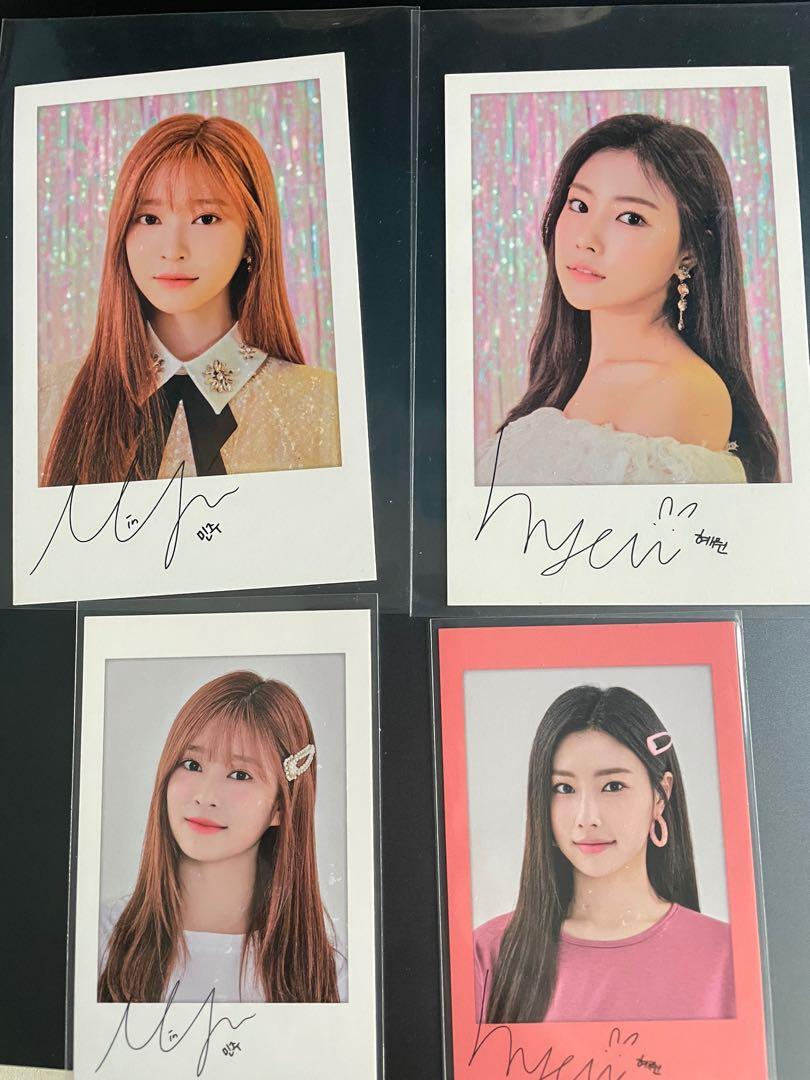 [WTS] IZ*ONE IZONE EYES ON ME CONCERT POLAROID A AND B, Hobbies & Toys ...