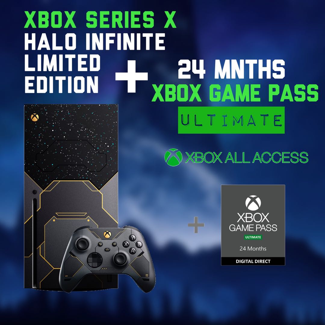 Xbox Series X Halo Infinite Limited Edition, Video Gaming, Video Game ...