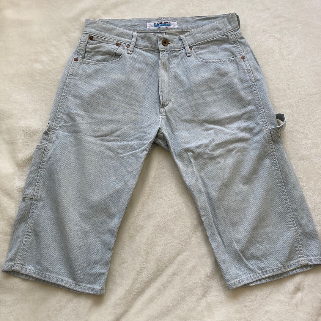 y2k grunge 3/4 cargo berms / pants, Women's Fashion, Bottoms, Other ...