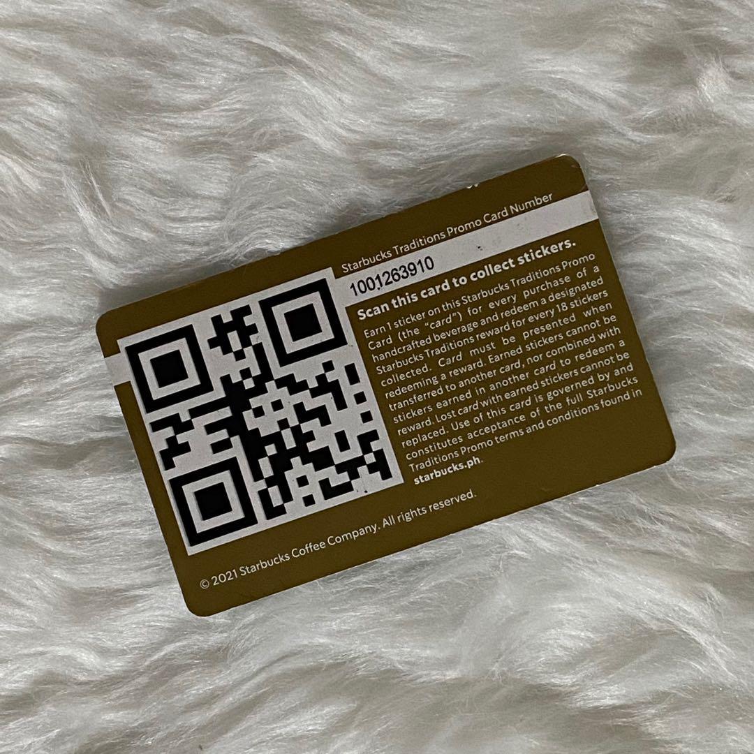 2021 Starbucks Sticker Card, Everything Else, Others on Carousell