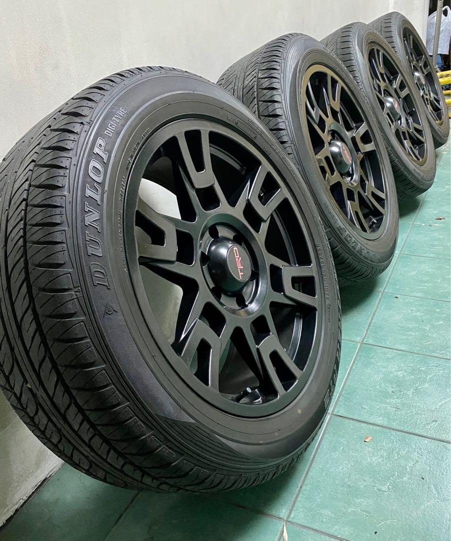 20 inches mags and tires Toyota TRD Design on Dunlop Tires, Car Parts ...