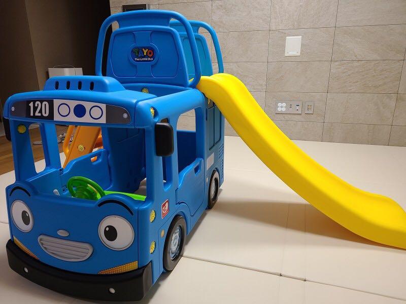 3 in 1 Tayo bus slide, Hobbies & Toys, Toys & Games on Carousell