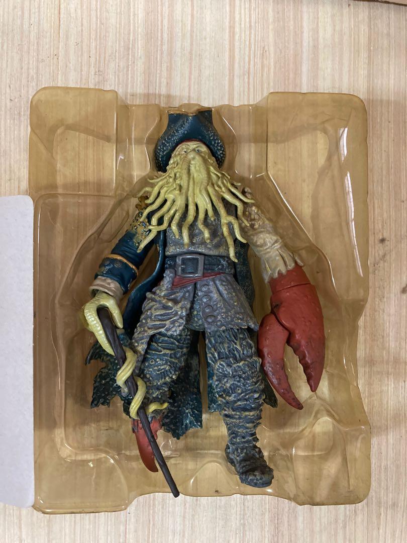 7” Disney Zizzle Pirates of the Caribbean Claw Snap Davy Jones Action ...