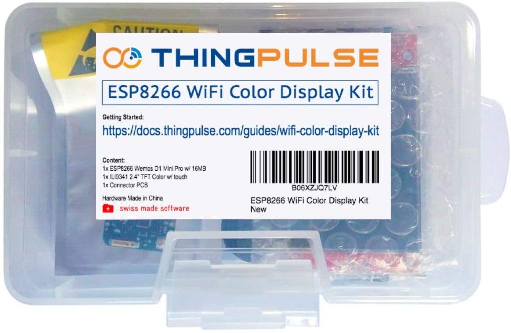 全新 ThingPulse ESP8266 WiFi 彩色顯示套件 #Arduino #入門套件, 興趣及遊戲, 手作＆自家設計, 其他 - Carousell