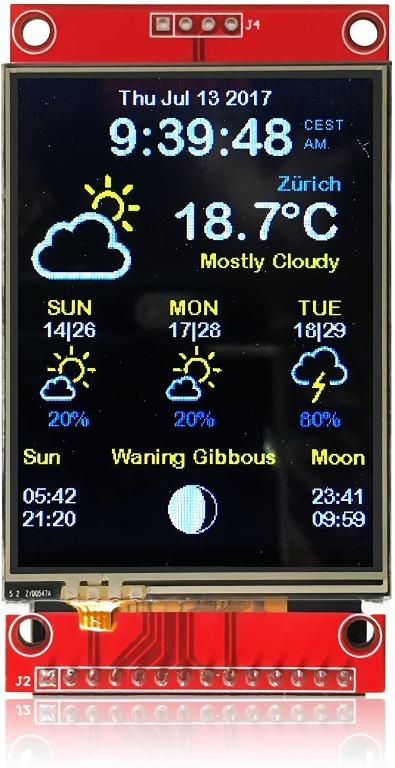 全新 ThingPulse ESP8266 WiFi 彩色顯示套件 #Arduino #入門套件, 興趣及遊戲, 手作＆自家設計, 其他 - Carousell