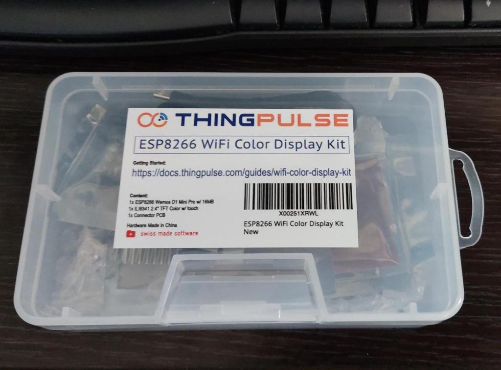 全新 ThingPulse ESP8266 WiFi 彩色顯示套件 #Arduino #入門套件, 興趣及遊戲, 手作＆自家設計, 其他 - Carousell
