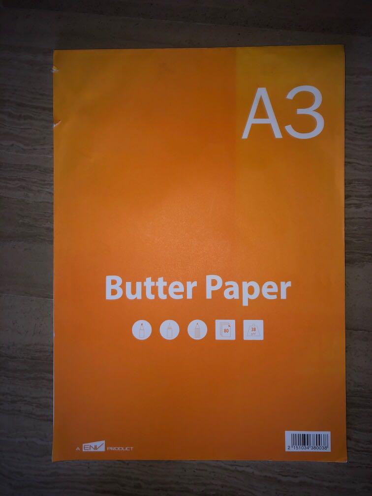 A3 Butter Paper, Hobbies & Toys, Stationery & Craft, Art & Prints on ...