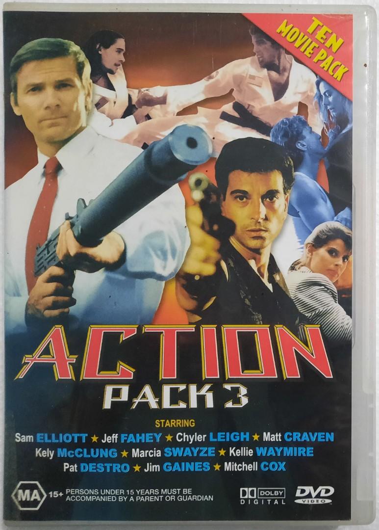 ACTION PACK 3 [DVD Boxset] 10 MOVIE PACK. 4 DISC, Hobbies & Toys, Music ...