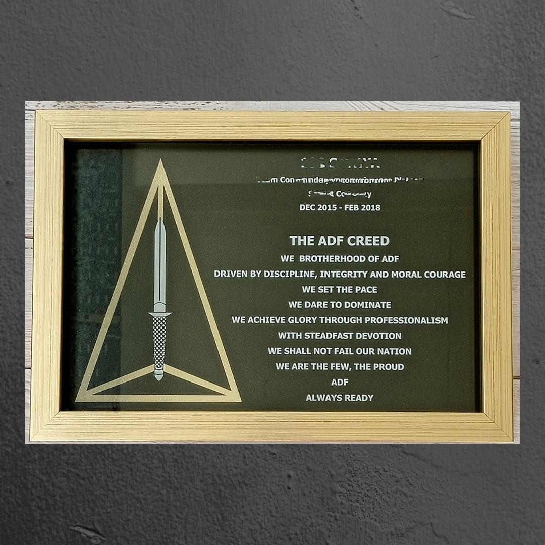 ADF plaque - Army Deployment Force - SAF Army, Hobbies & Toys ...