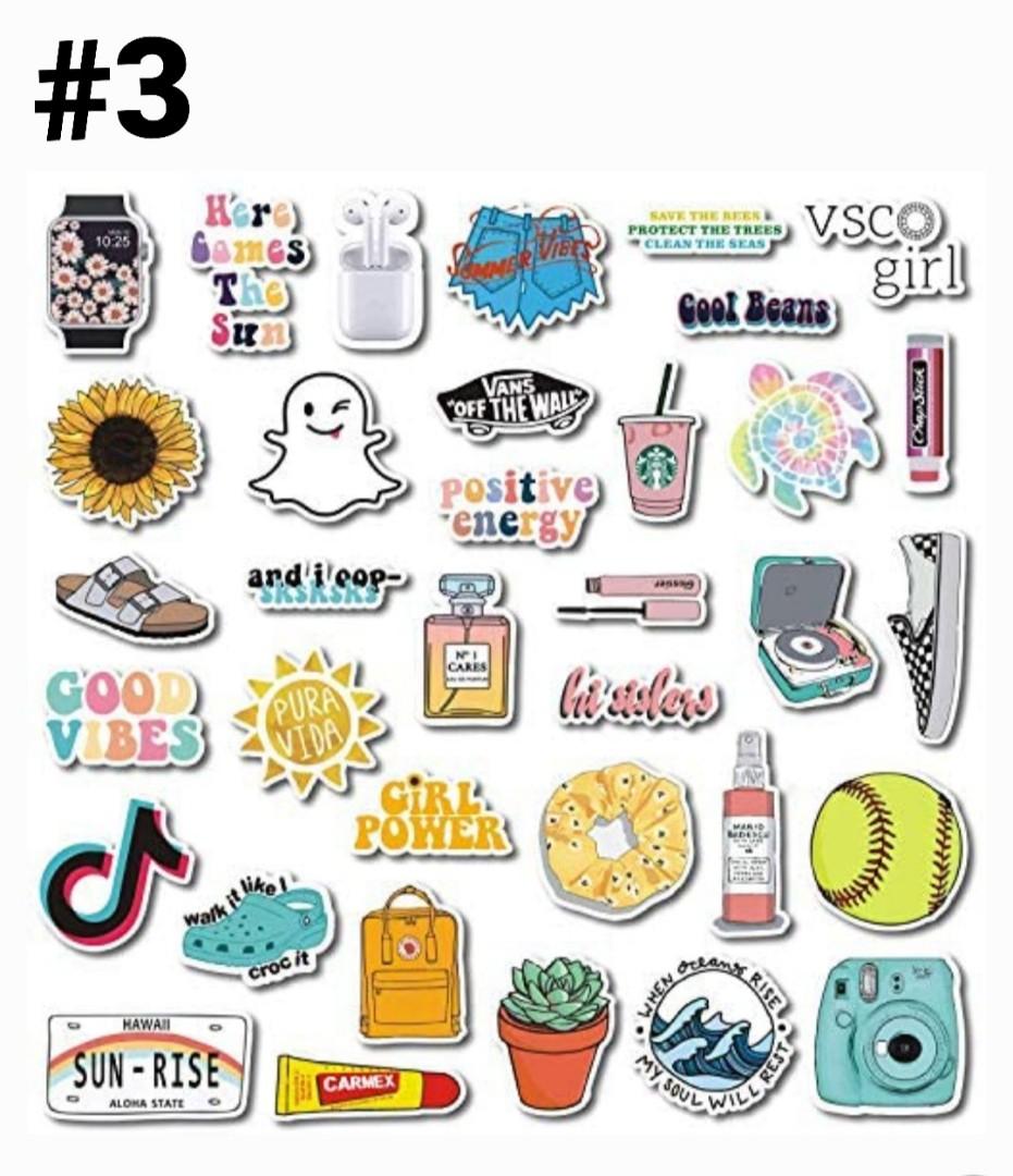 Aesthetic stickers :), Hobbies & Toys, Stationery & Craft, Other ...