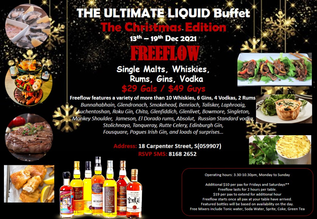 AlcoVault Freeflow Liquid Buffet - Single malts, Whisky, Rum, Gin ...