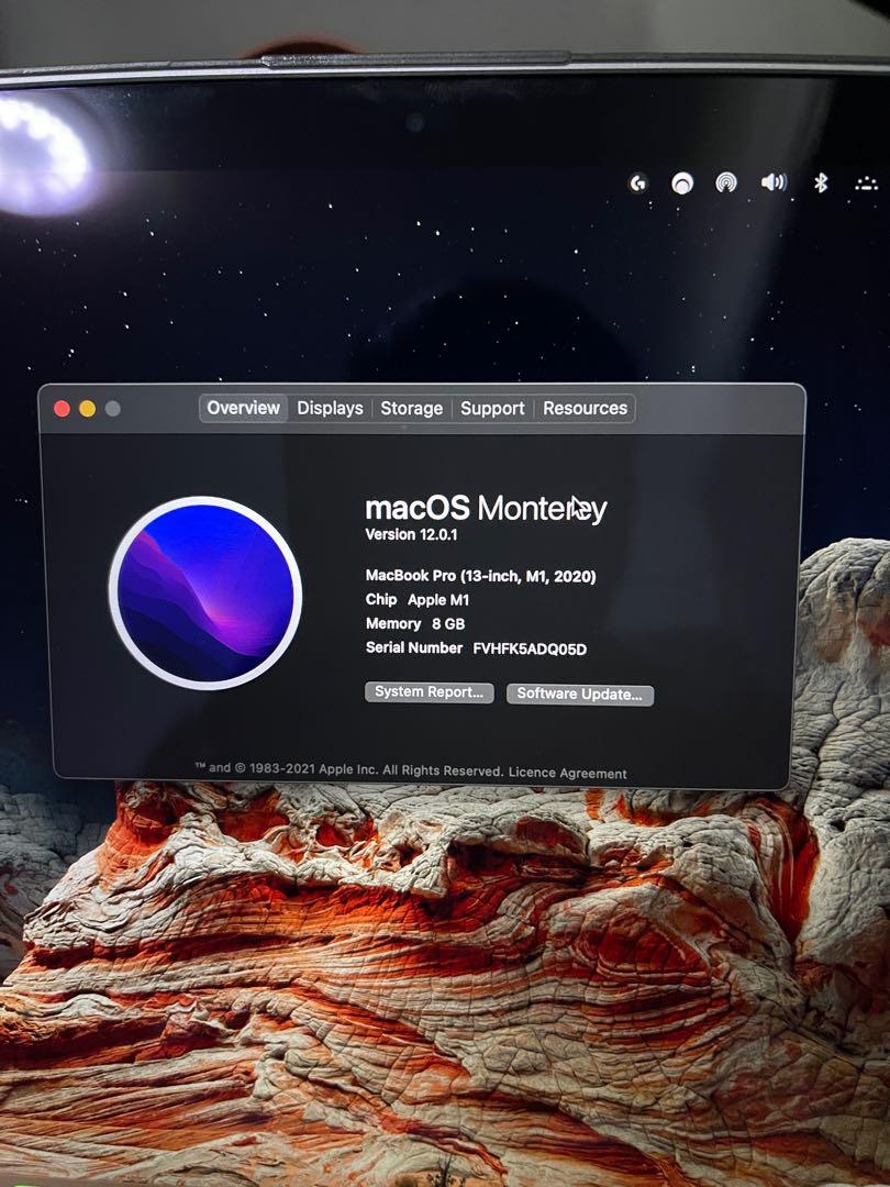 Apple M1 MBP 2020. 8GB RAM 256GB, Computers & Tech, Laptops & Notebooks ...