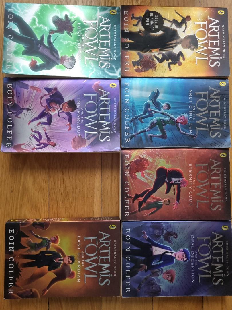 Artemis Fowl 7 books,almost complete series, Hobbies & Toys, Books ...