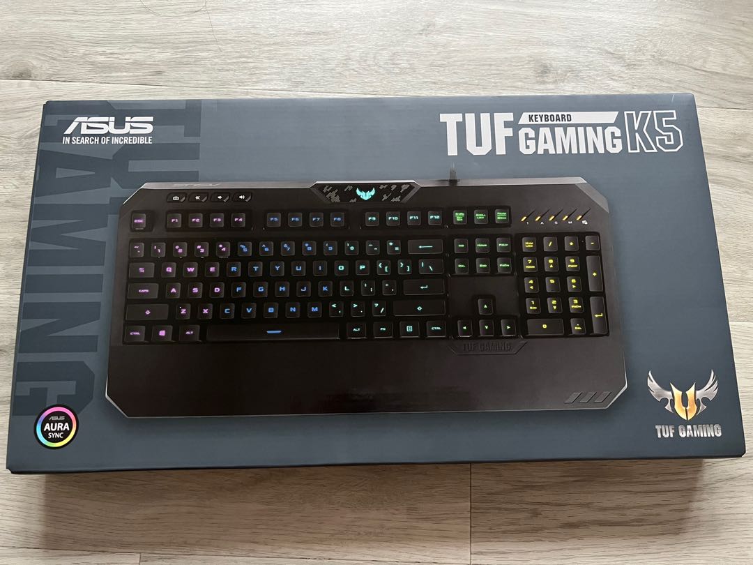 ASUS TUF Gaming Keyboard K5 RGB, Computers & Tech, Parts & Accessories ...