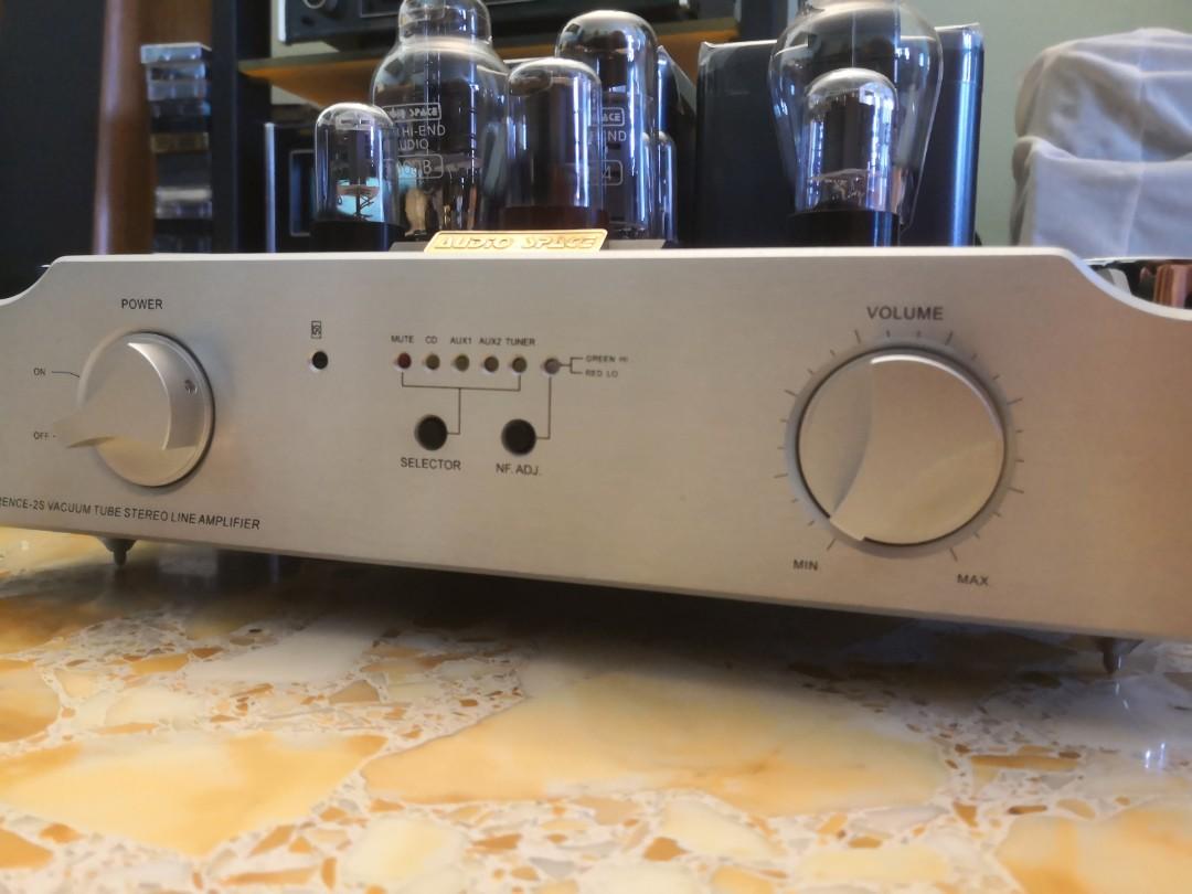 Audio Space Reference 2S Line Amplifier 300B 6SN7 6SL7 - tube ...