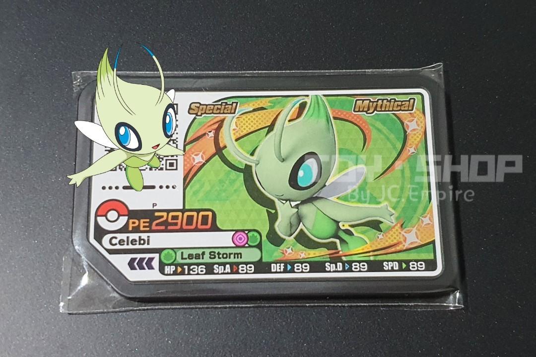 Authentic Pokemon Ga-Ole Special Chip - Celebi, Hobbies & Toys, Toys ...