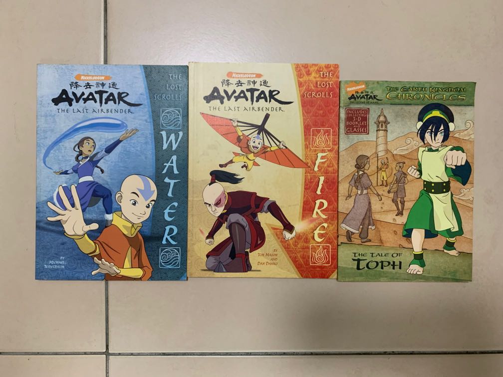 Avatar The Last Airbender Books, Hobbies & Toys, Books & Magazines ...