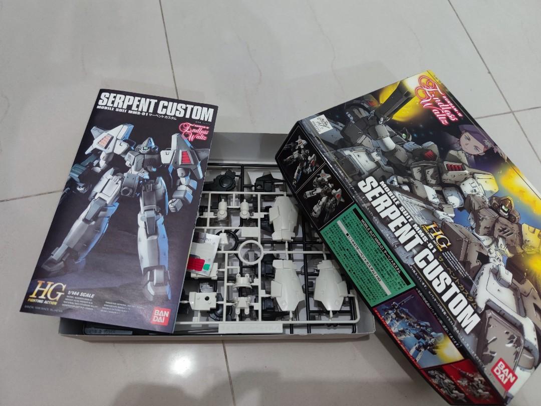 Bandai HG 1/144 Serpent Custom Gundam W Endless WaltZ, Hobbies & Toys ...