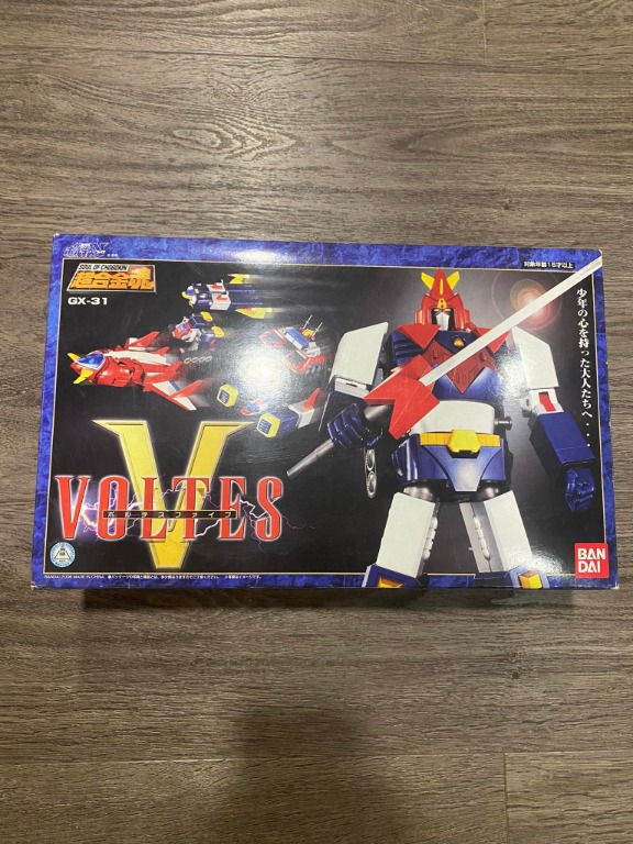 Bandai Soul of Chogokin GX-31 VOLTES V Diecast Figure GX31 SOC Voltes ...