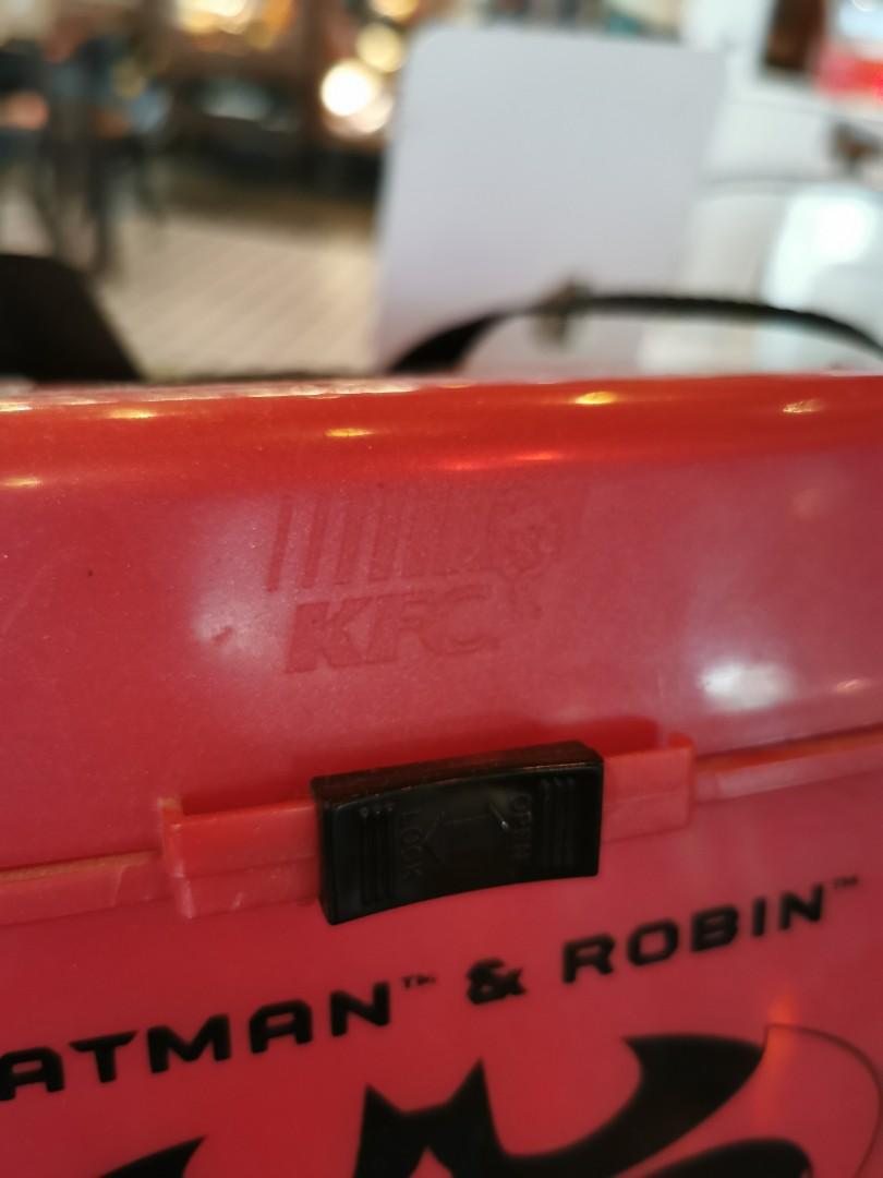 Batman and Robin Lunch Box KFC, Hobbies & Toys, Memorabilia ...