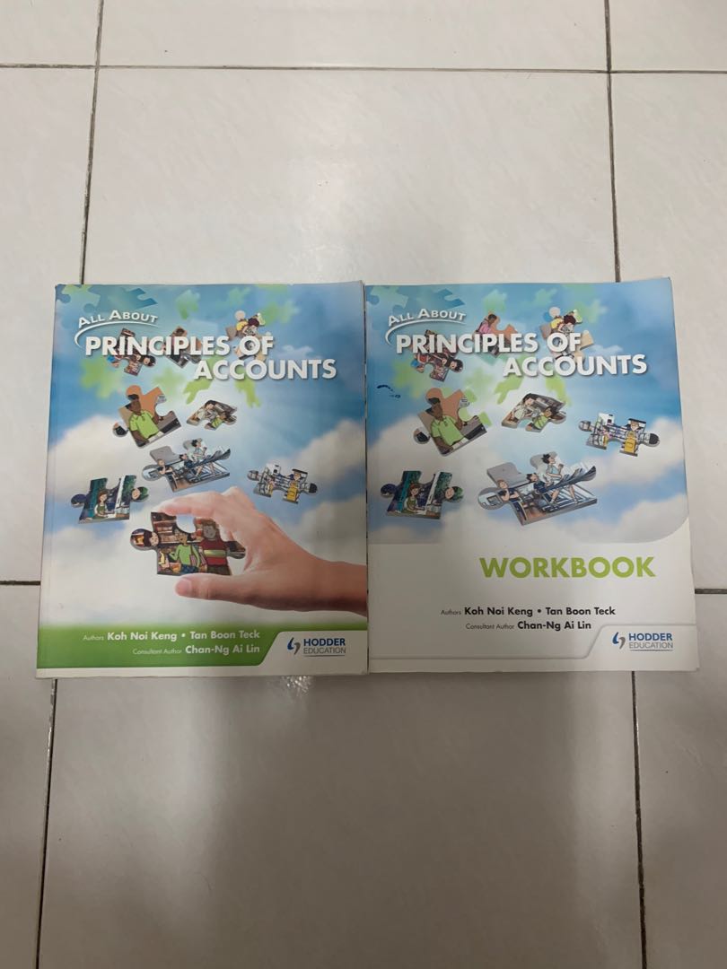 (BN) Hodder Education All about Principles Of Accounts POA Textbook ...