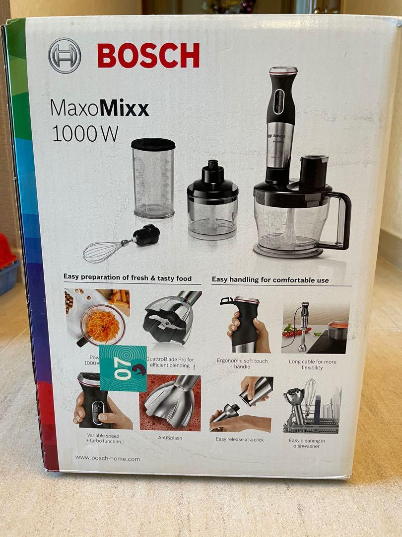 Bosch MaxoMixx 1000W, 家庭電器, 廚房電器, 榨汁機及攪拌機 - Carousell