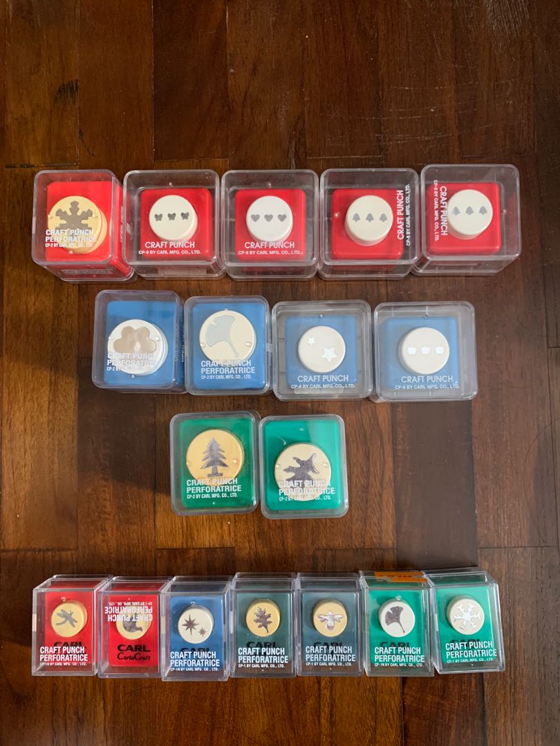 CARL Craft Punch, Hobbies & Toys, Stationery & Craft, Craft Supplies ...