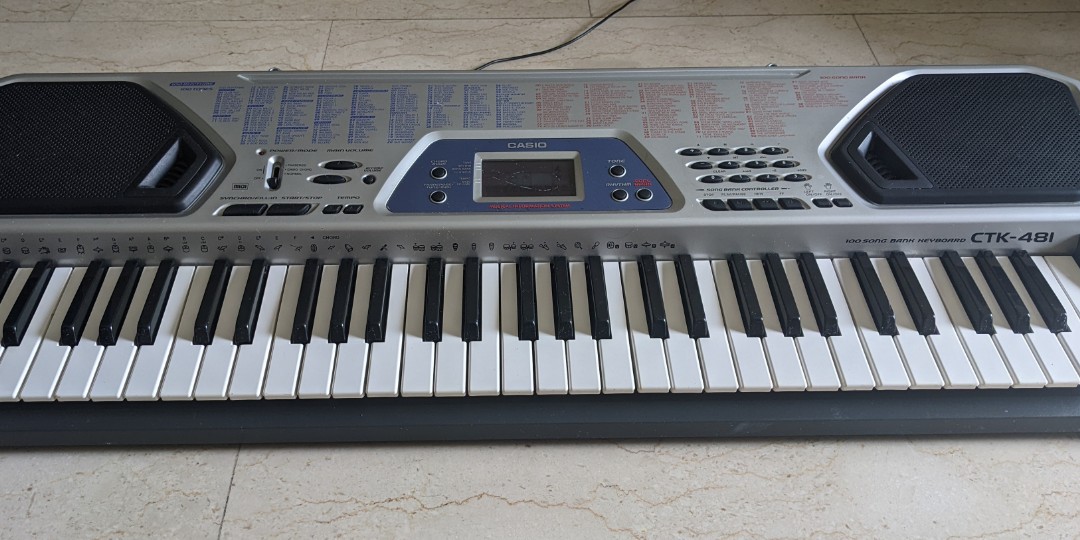 Casio Keyboard CTK-481, Hobbies & Toys, Music & Media, Musical ...