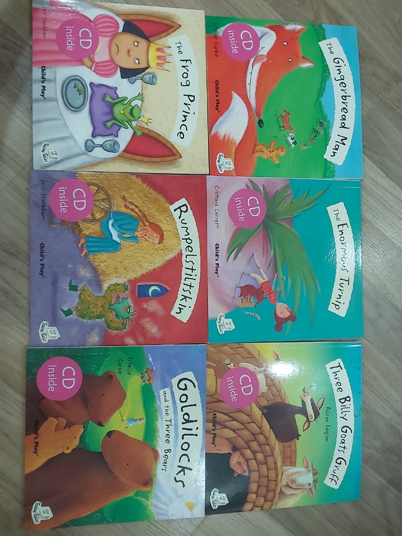 23 Child's Play Fairy tales with CD books, Hobbies & Toys, Books ...