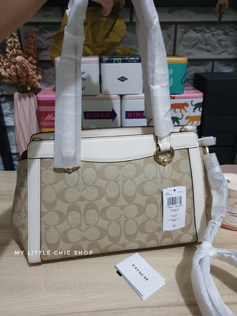 Coach kailey carryall in signature canvas, Women's Fashion, Bags ...