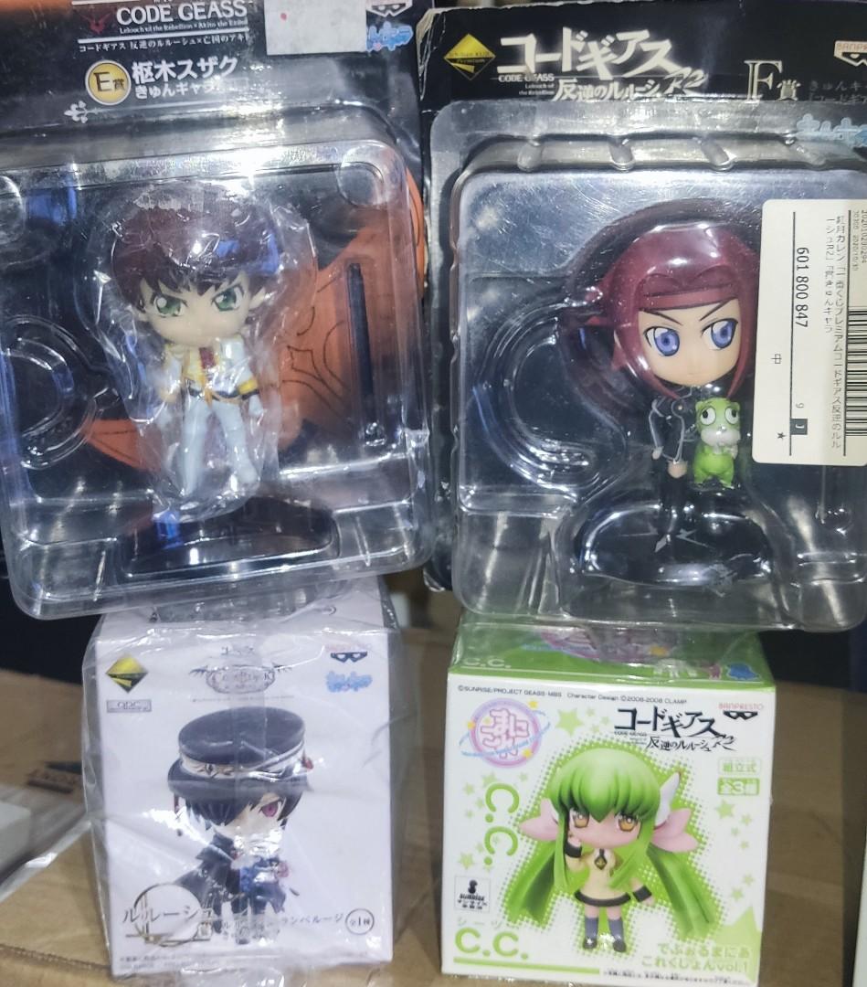 code Geass chibi random Authentic figure take all, Hobbies & Toys, Toys ...