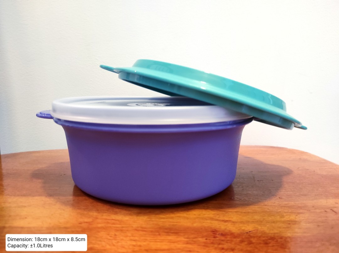 Container with Lid and Plate Lid, Furniture & Home Living, Kitchenware ...