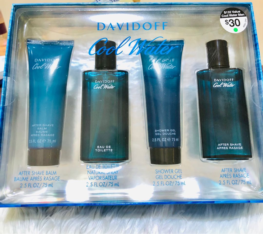 Cool Water For Men Perfume Set, Beauty & Personal Care, Fragrance ...