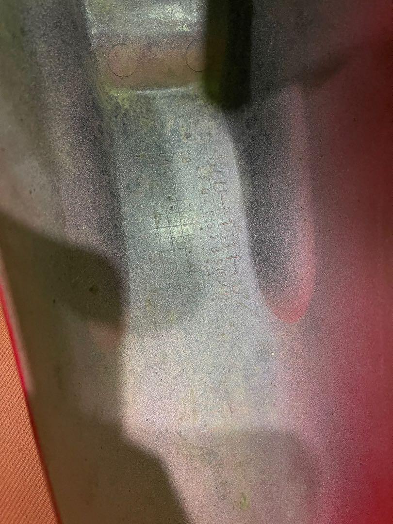 Coverset 125z first model merah bata om, Auto Accessories on Carousell