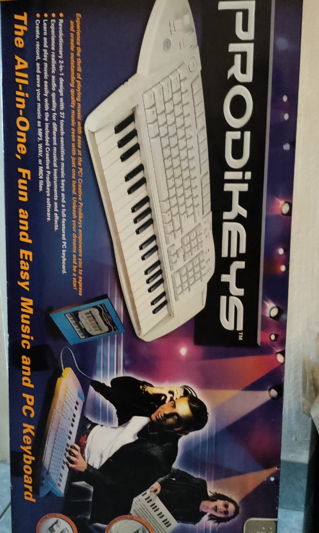 Creative prodikeys, Audio, Portable Music Players on Carousell