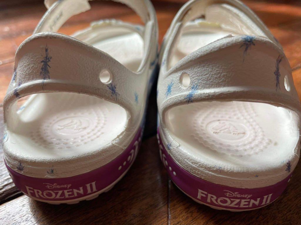 Crocs Girl’s Fun Lab Disney Frozen 2 Sandal, Babies & Kids, Babies ...