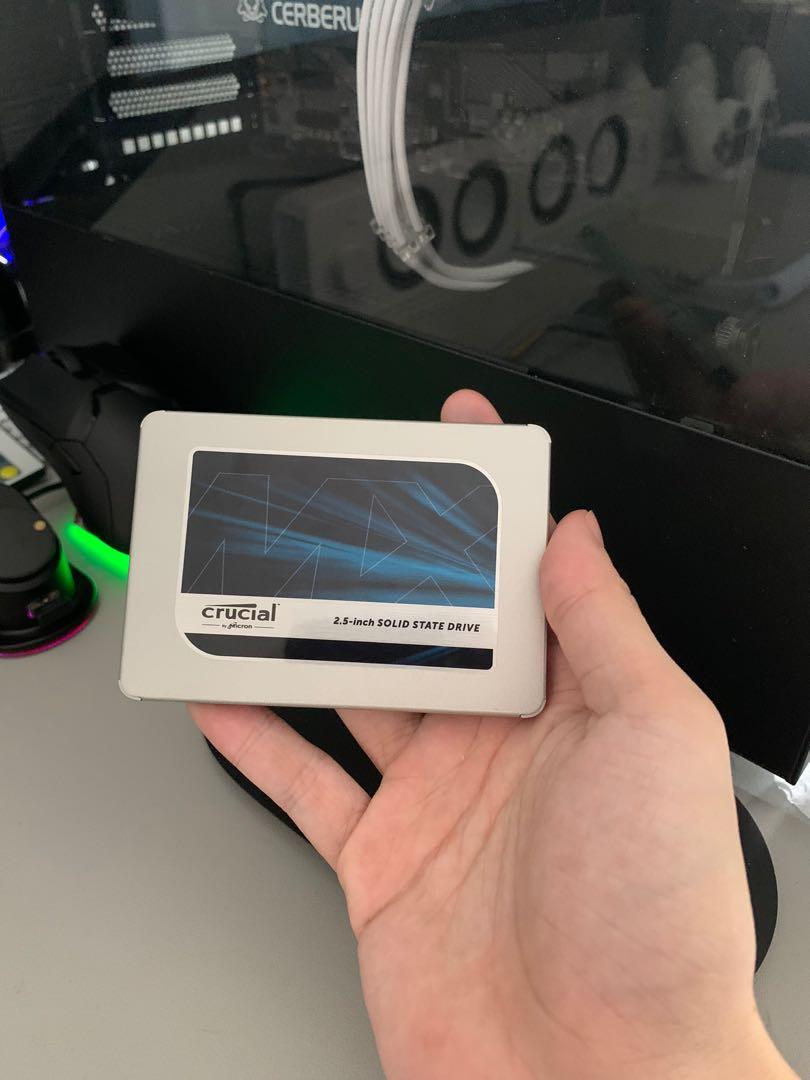 Crucial MX500 2TB 2.5inch SSD, Computers & Tech, Parts & Accessories ...
