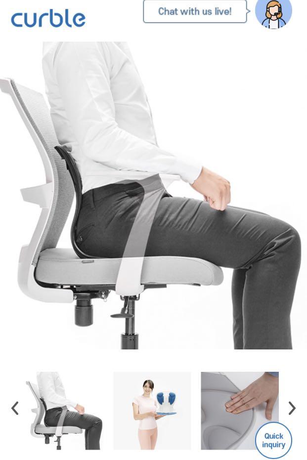 Curble Chair, Furniture & Home Living, Furniture, Chairs on Carousell