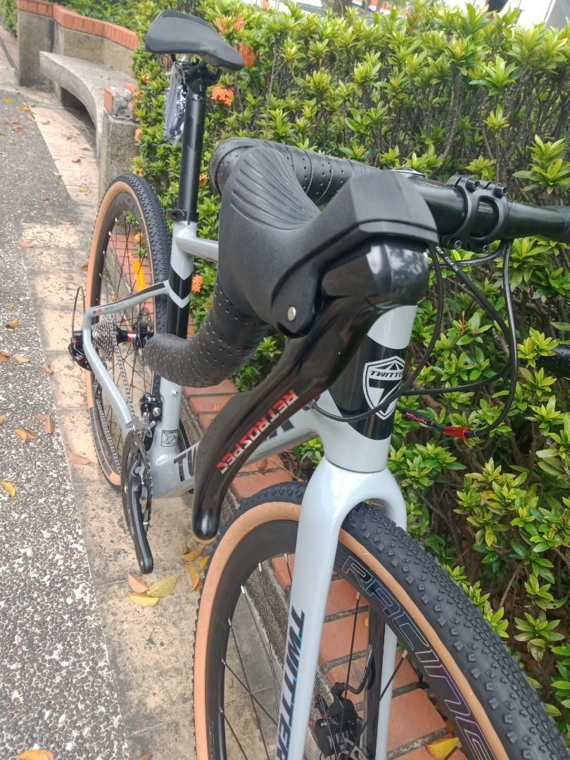 Cyclo-cross TWITTER Carbon Frame 48cm 22-Speed RETROSPEC Internal ...