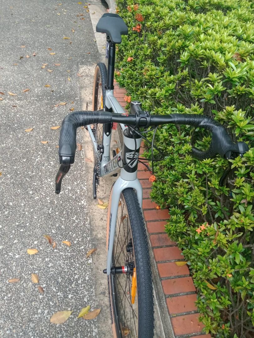 Cyclo-cross TWITTER Carbon Frame 48cm 22-Speed RETROSPEC Internal ...