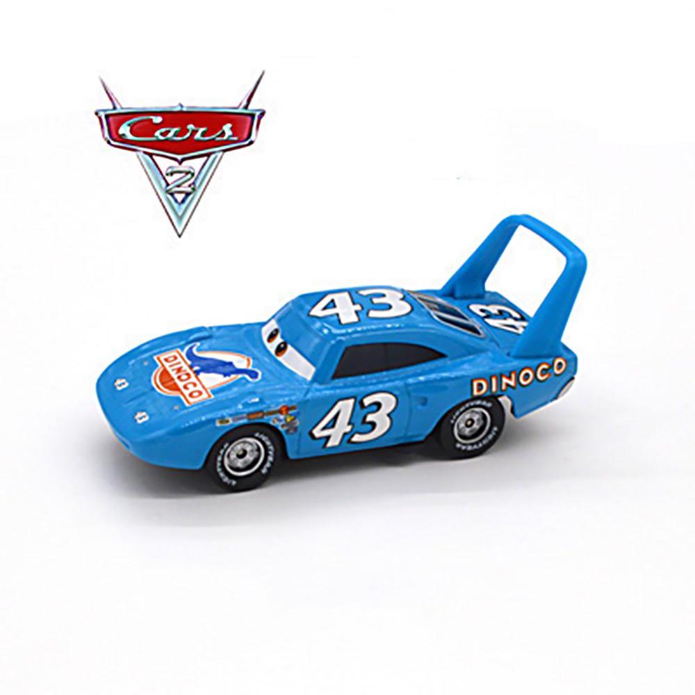 Disney Pixar Cars1 NO.43 Dinoco The King 1:55 Diecast Metal Car Toy ...