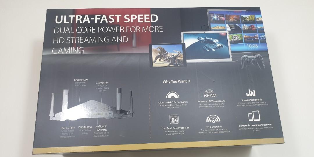 D-link DIR 890L Router (Spider), Computers & Tech, Parts & Accessories ...