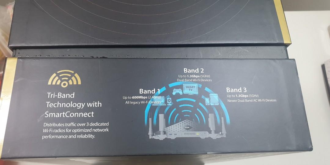 D-link DIR 890L Router (Spider), Computers & Tech, Parts & Accessories ...